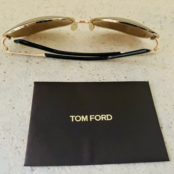 Tom Ford | Accessories | Tom Ford Sunglasses Gold Rimmed Alexandra ...